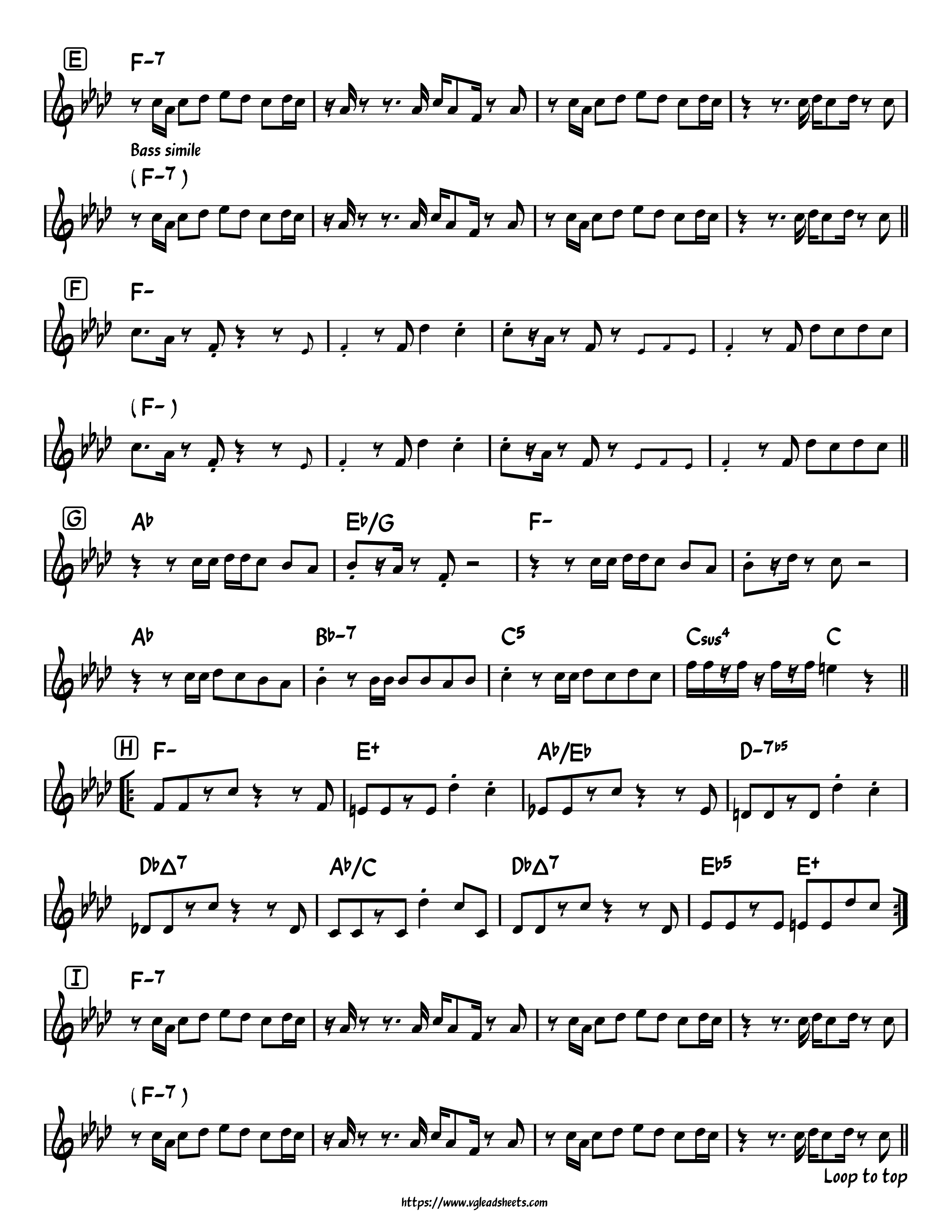Action 52 - Cheetahmen Theme | VGLeadSheets.com - Lead Sheets by Gamers ...