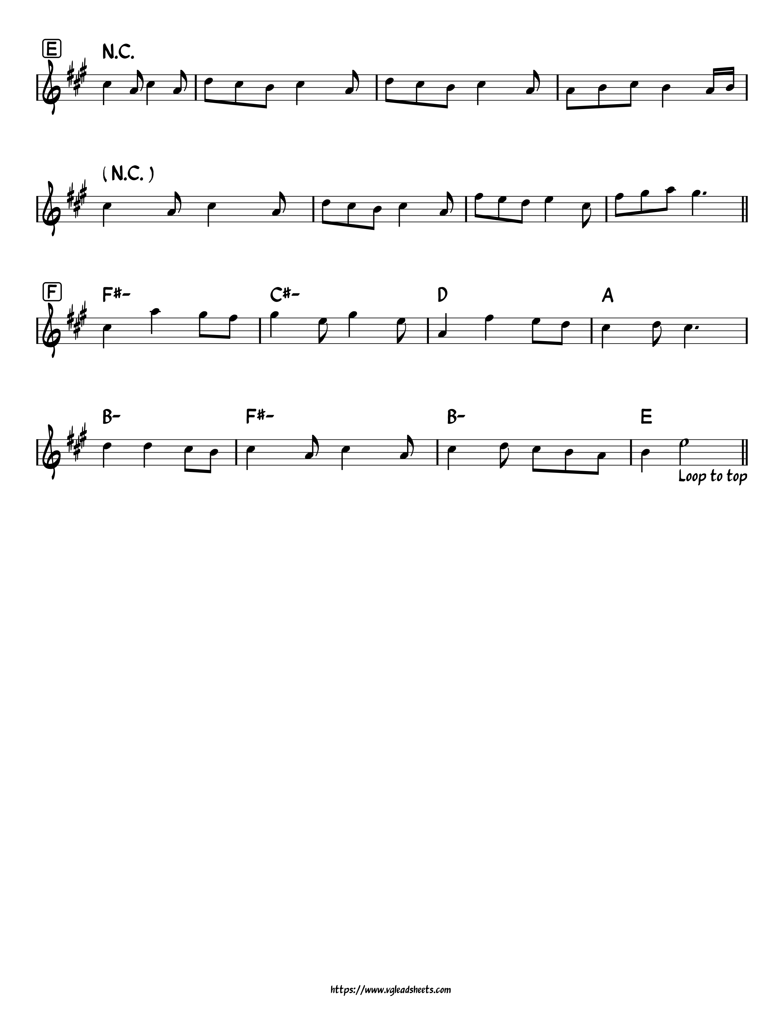 Donkey Kong Country 2: Diddy's Kong Quest - Jib Jig | VGLeadSheets.com ...