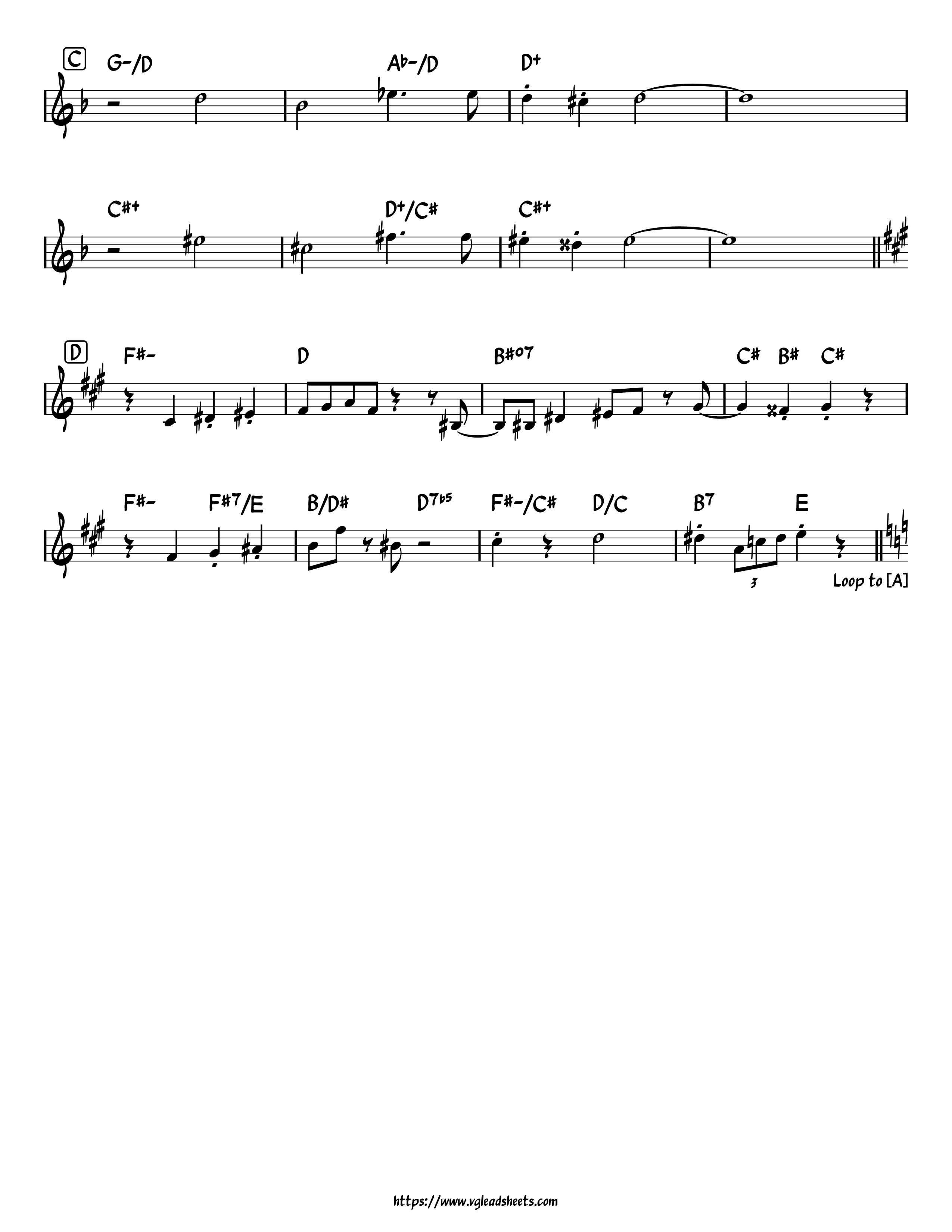 Mario Kart World - Boo Cinema | VGLeadSheets.com - Lead Sheets by ...