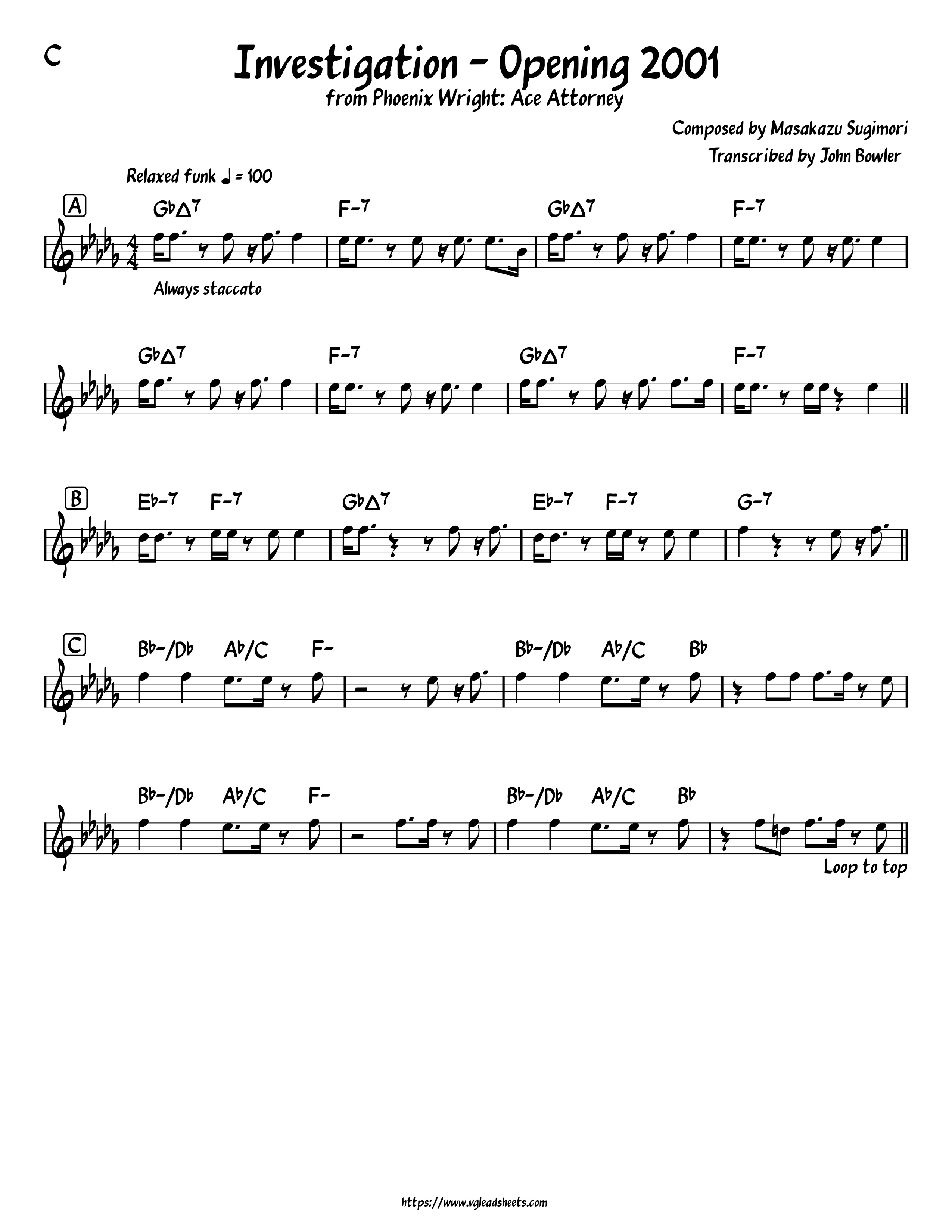 Phoenix Wright: Ace Attorney - Investigation - Opening 2001 ...